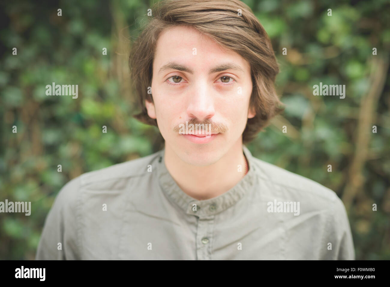 20s moustache hi-res stock photography and images - Alamy
