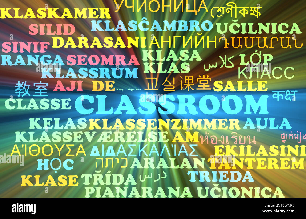English spanish language classroom hi-res stock photography and images ...