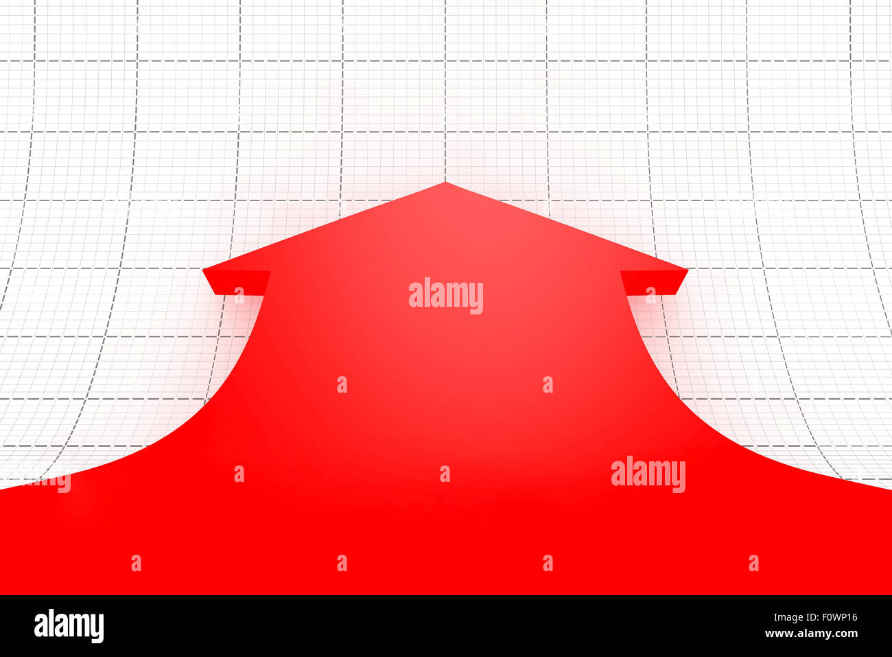 Business graph and chart. Grow up progress with arrow line. Business ...