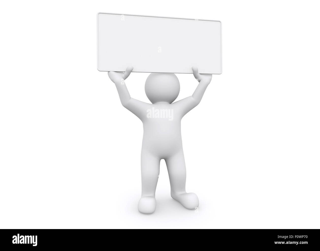 3d man sign board on High Resolution Stock Photography and Images - Alamy