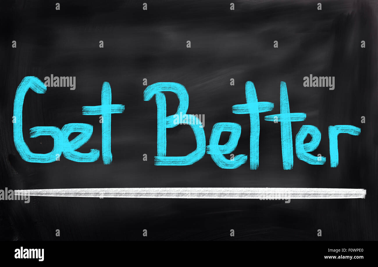 Get Better Concept Stock Photo - Alamy