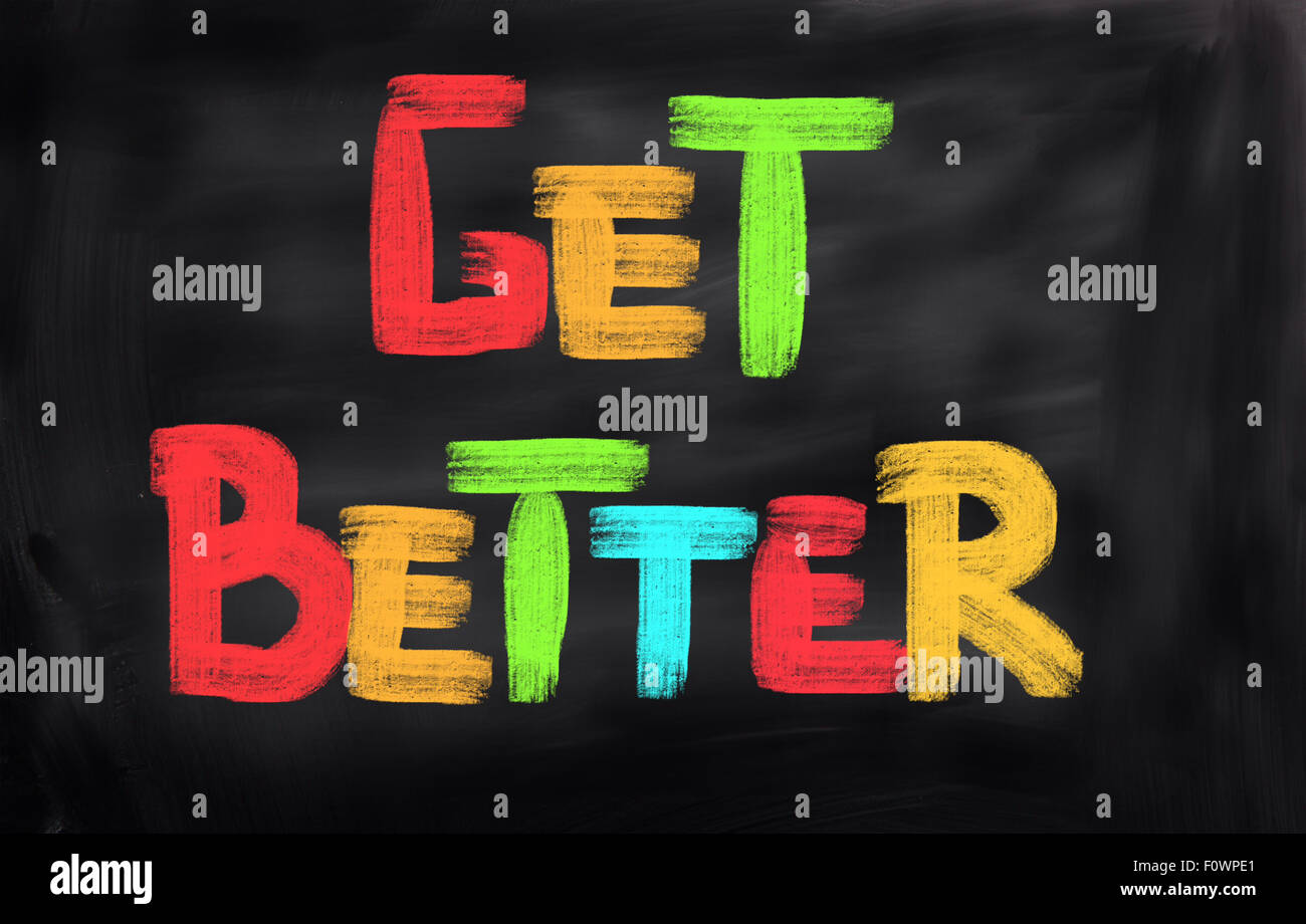 Get Better Concept Stock Photo - Alamy