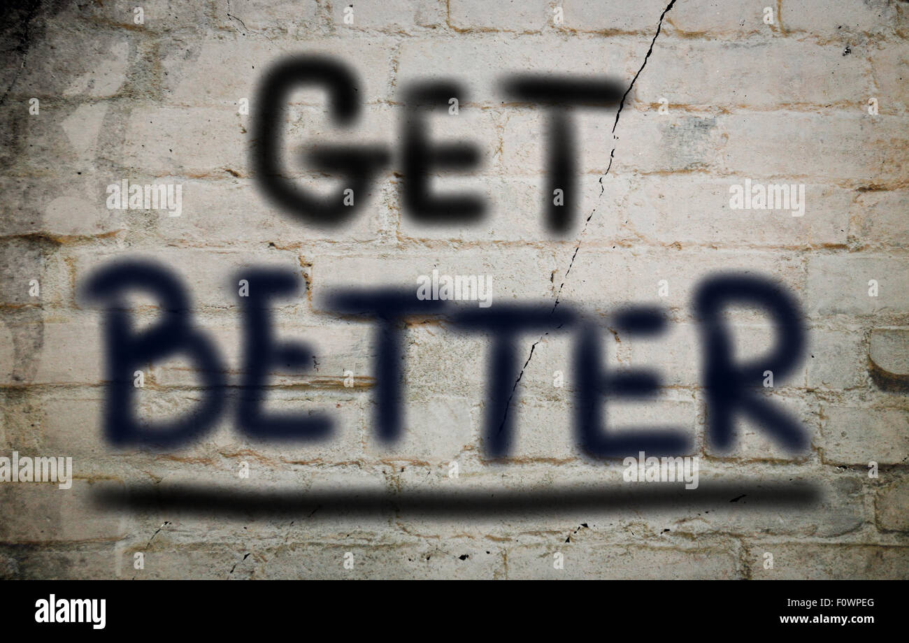 Get Better Concept Stock Photo - Alamy