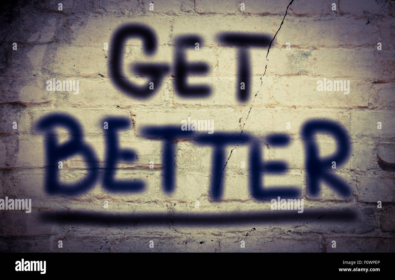 Get Better Concept Stock Photo - Alamy