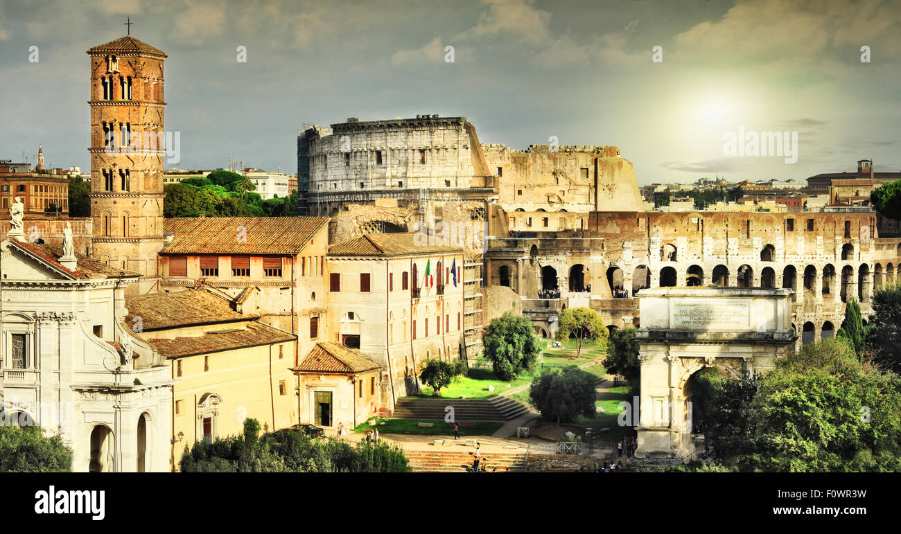 Rome scenery hi-res stock photography and images - Alamy