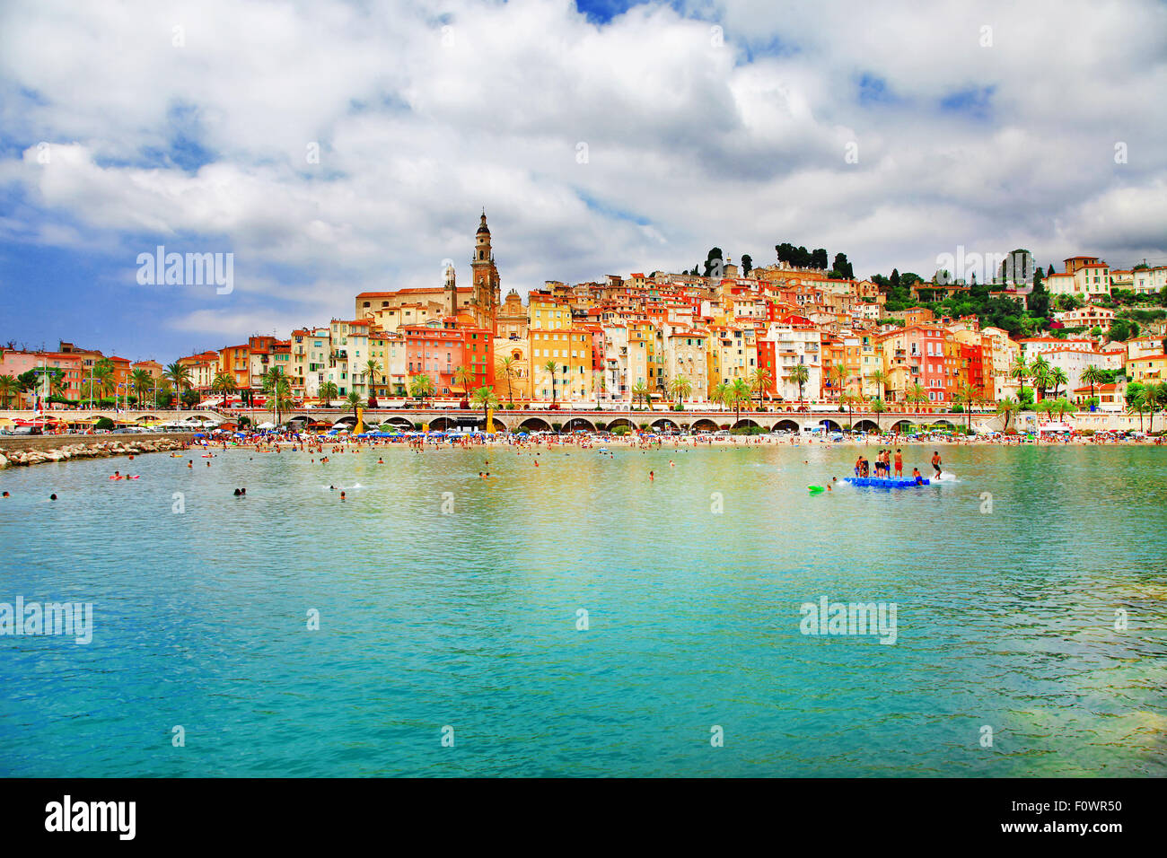 Menton france cote azur hi-res stock photography and images - Alamy