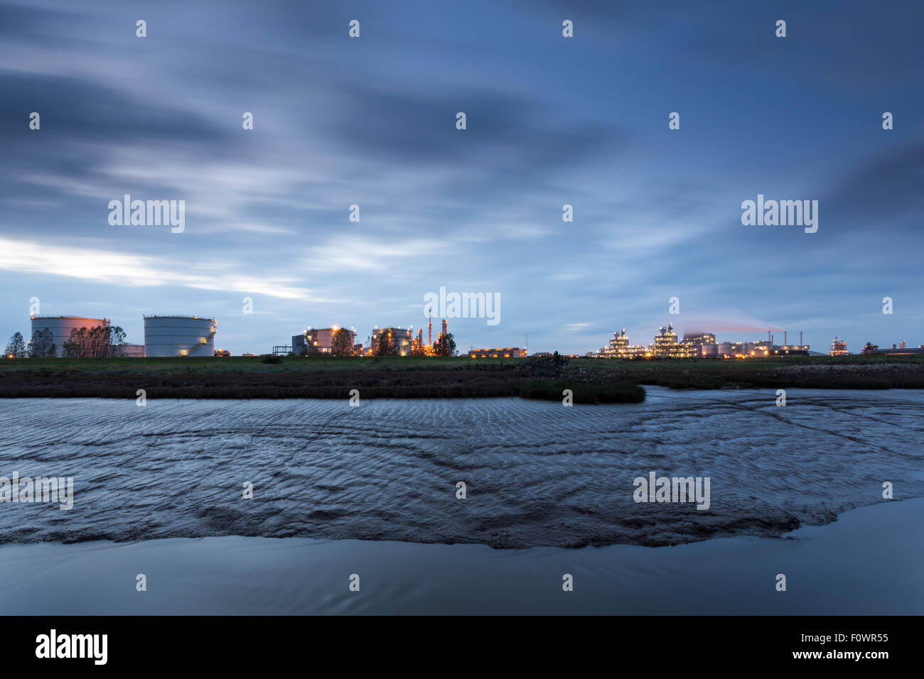 Salt End, Paull in Hull Stock Photo - Alamy