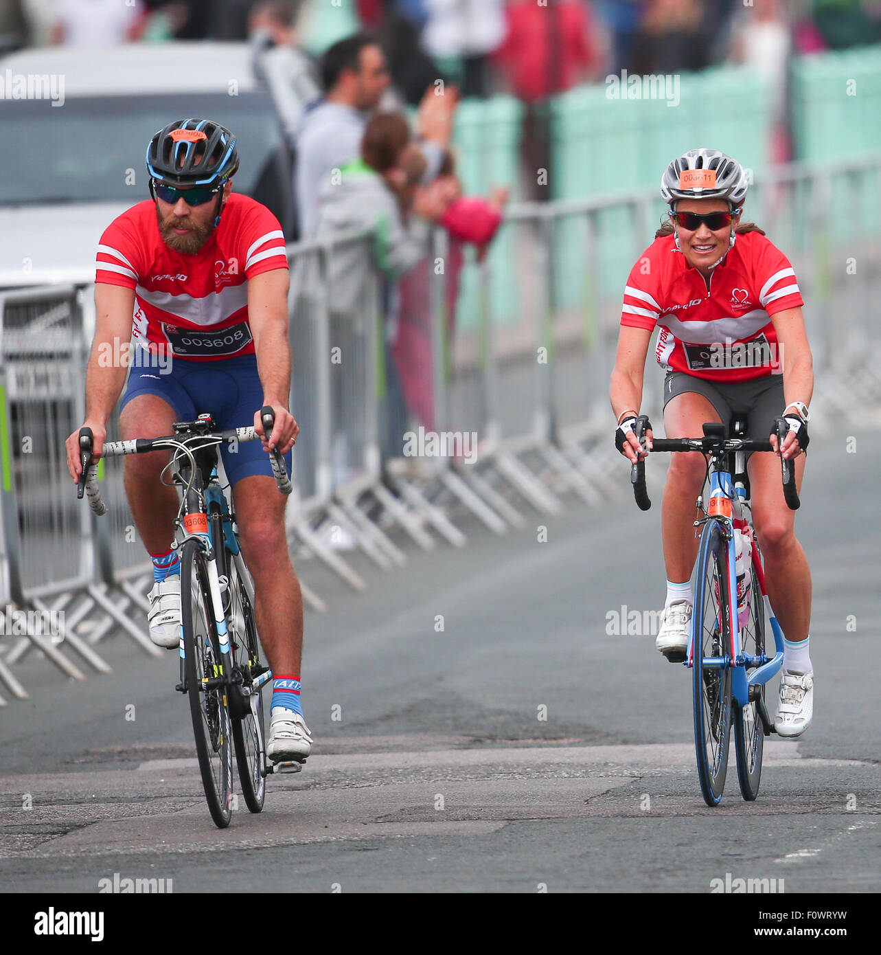 Pippa Middleton and her brother James complete the British Heart ...