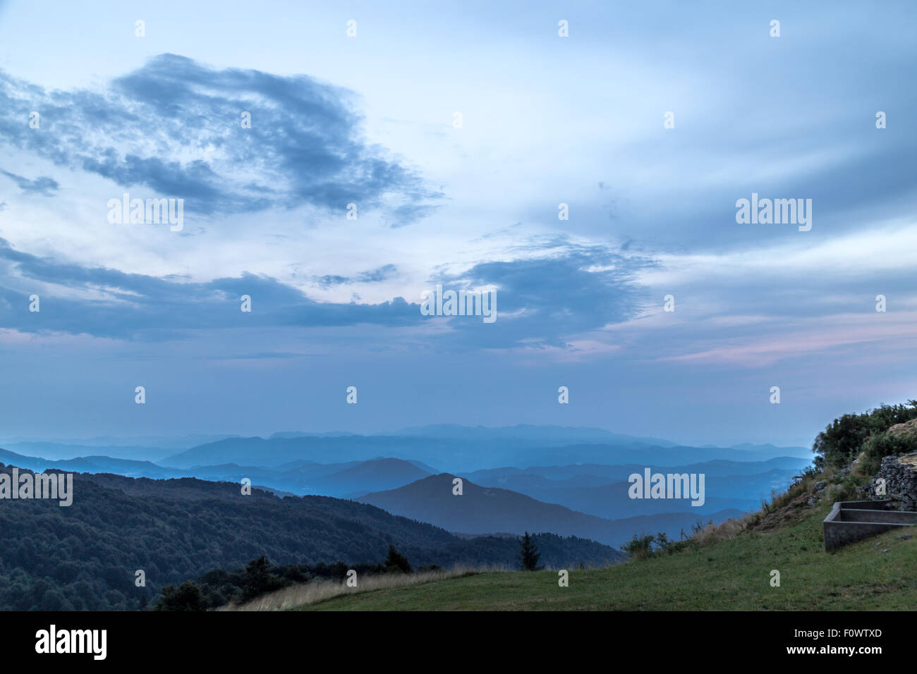 storm in the valley in the italian alps Stock Photo - Alamy