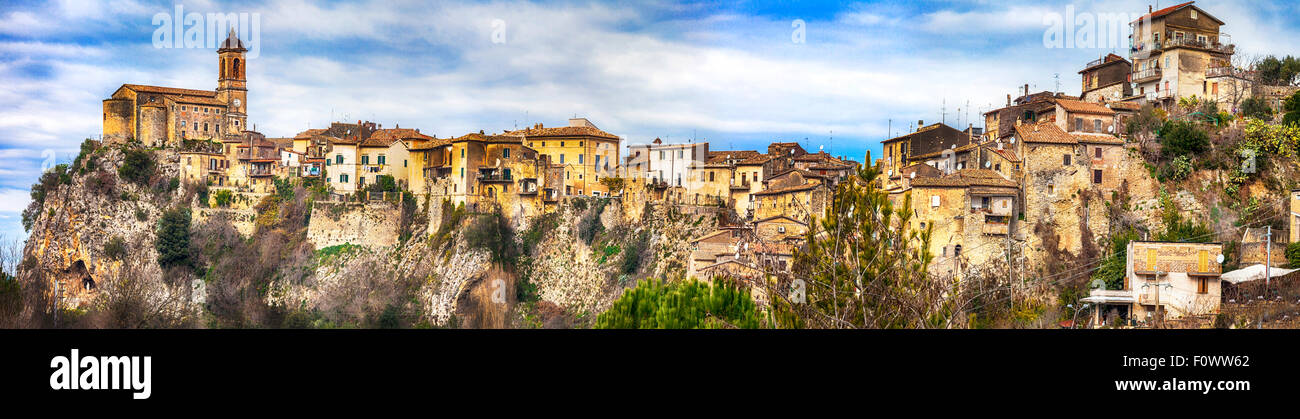 Pictorial Toffia village,near Rieti,Lazio,Italy Stock Photo - Alamy