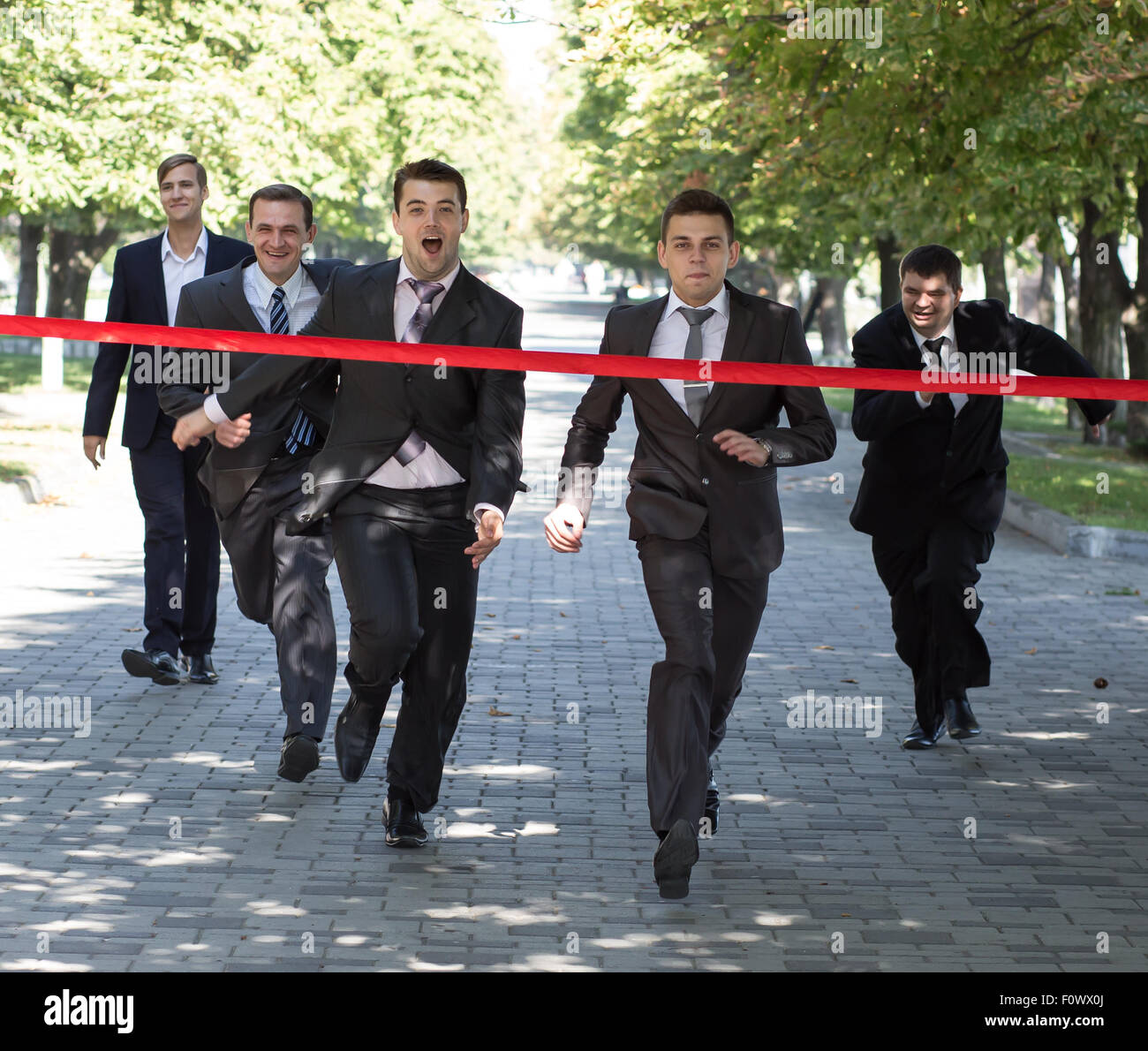 Business run competition office worker running hi-res stock photography ...