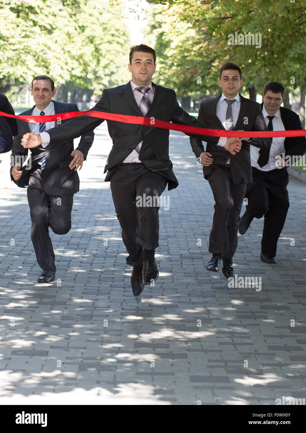 Race tape finish hi-res stock photography and images - Alamy