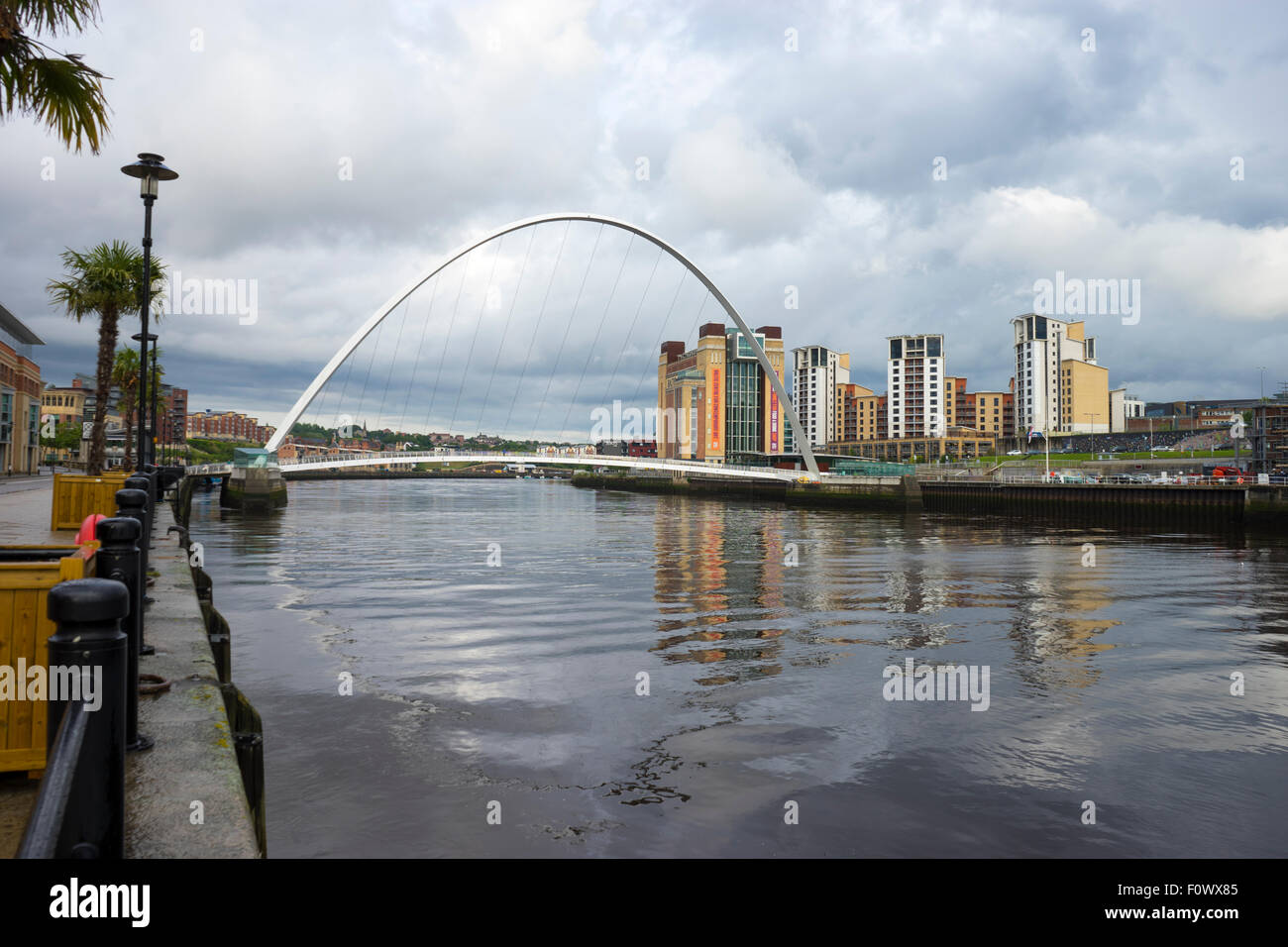 Northumberland millennium bridge hi-res stock photography and images ...