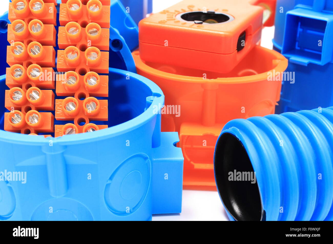 Electrical boxes and components for use in electrical installations ...