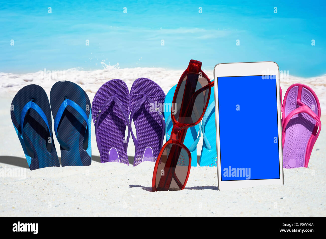 Flip flop display hi-res stock photography and images - Alamy