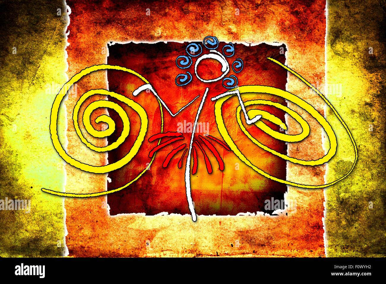 African ethnic retro vintage Stock Photo - Alamy