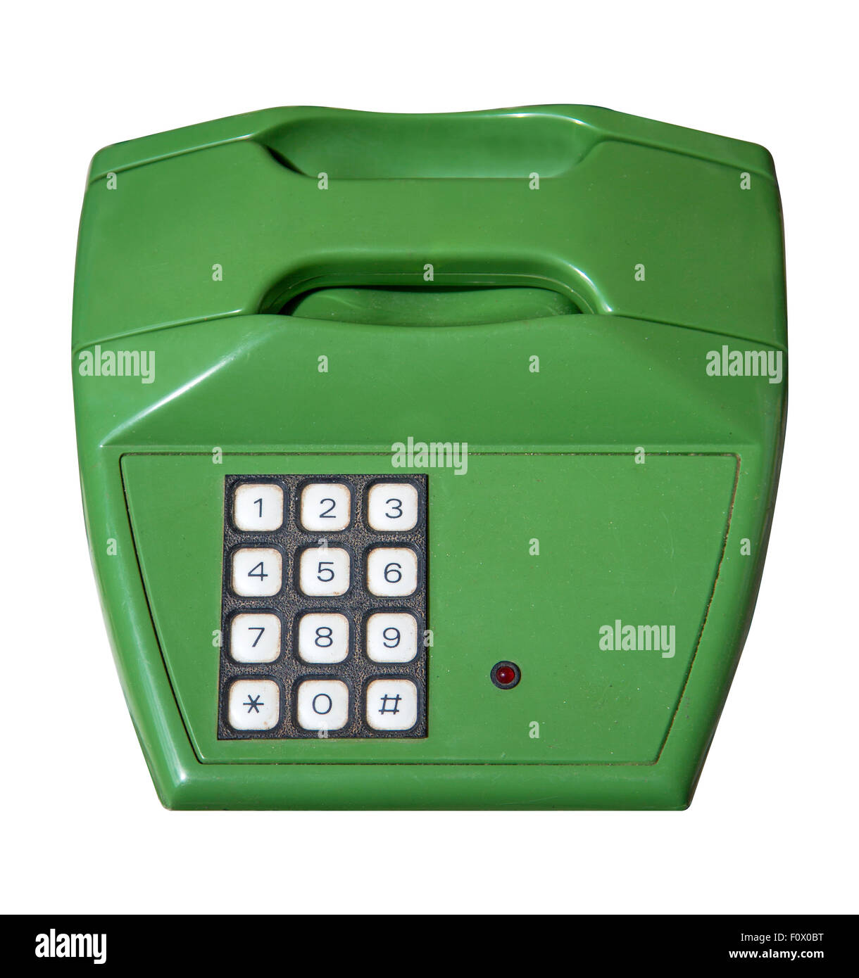 Green retro telephone hi-res stock photography and images - Alamy
