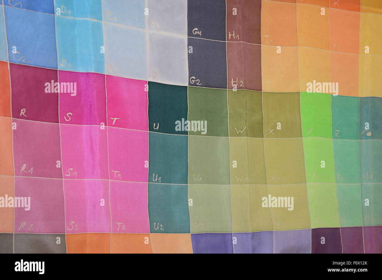 A color board for artistic purpose Stock Photo - Alamy