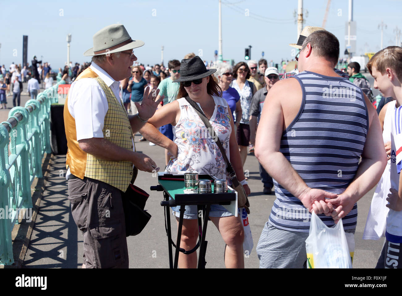 Brighton Seafront in the August sunshine Stock Photo - Alamy