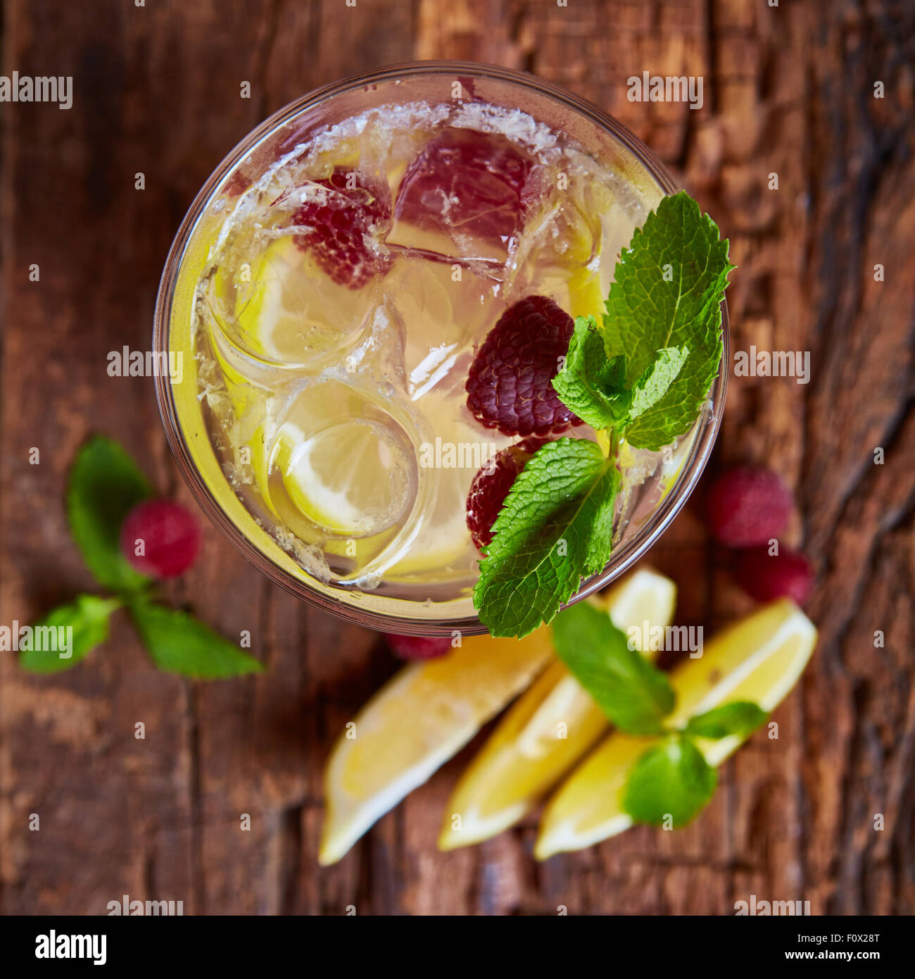 Refreshing homemade lemonade Stock Photo - Alamy