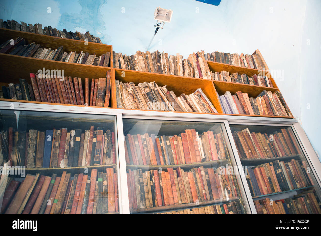 Old library in Zefat old city, Israel Stock Photo - Alamy