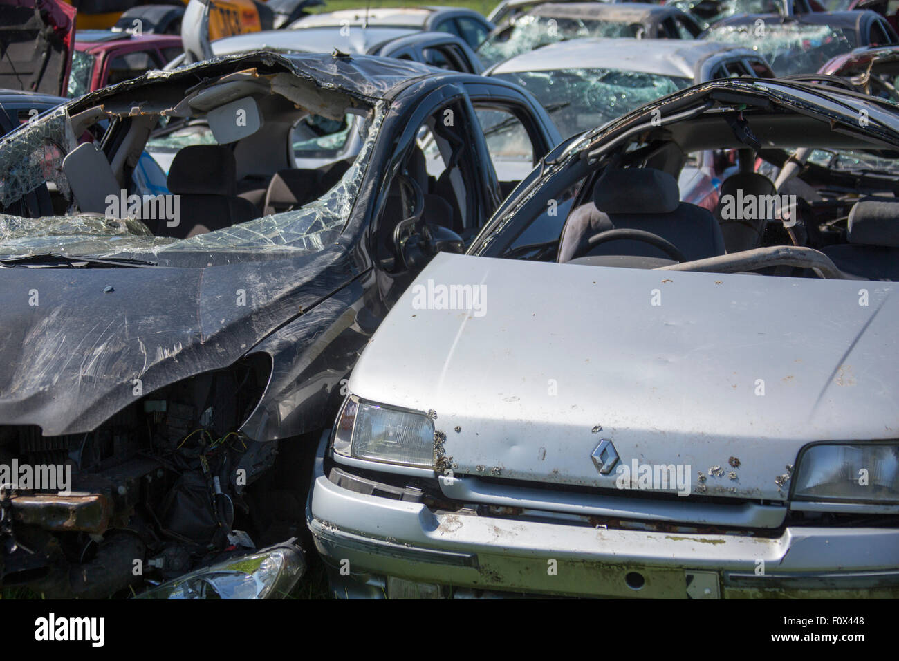 Battered cars hi-res stock photography and images - Alamy