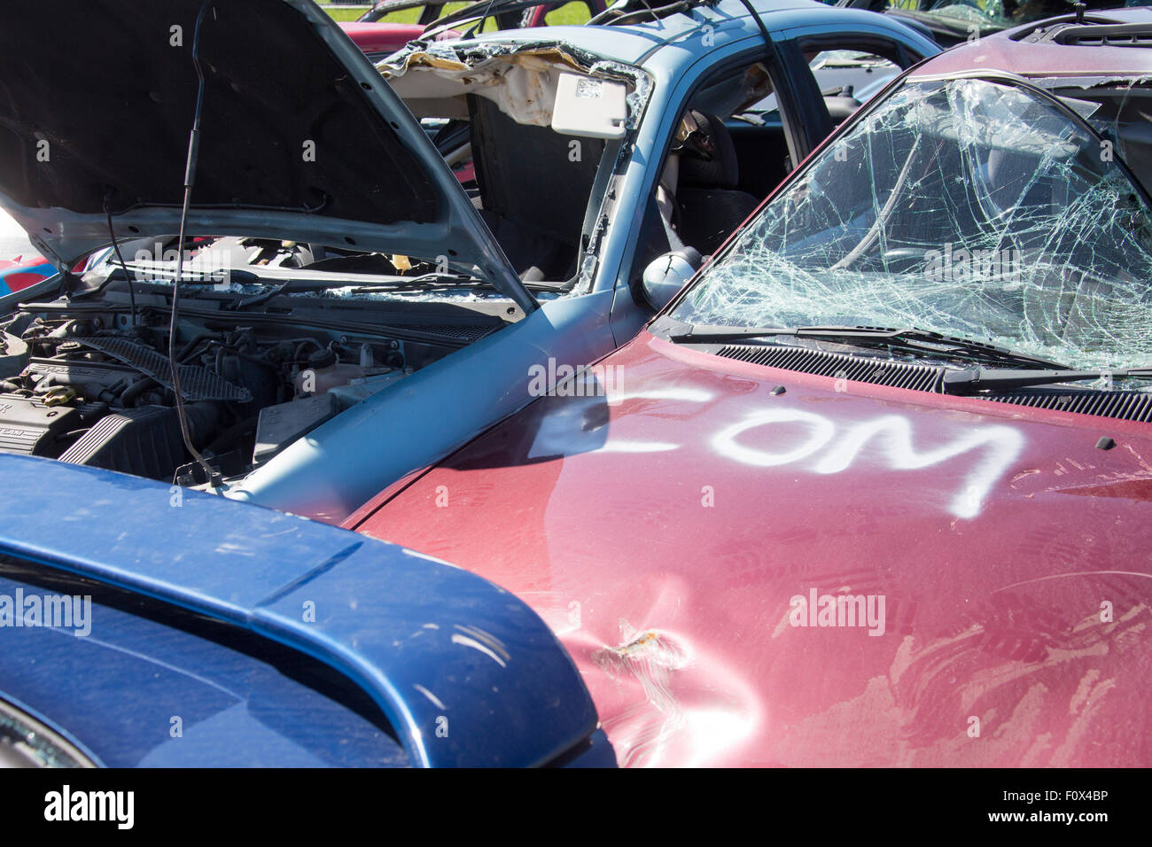 Battered cars hi-res stock photography and images - Alamy