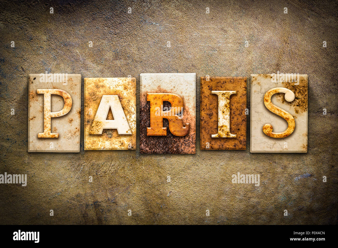 Paris word eiffel tower hi-res stock photography and images - Alamy