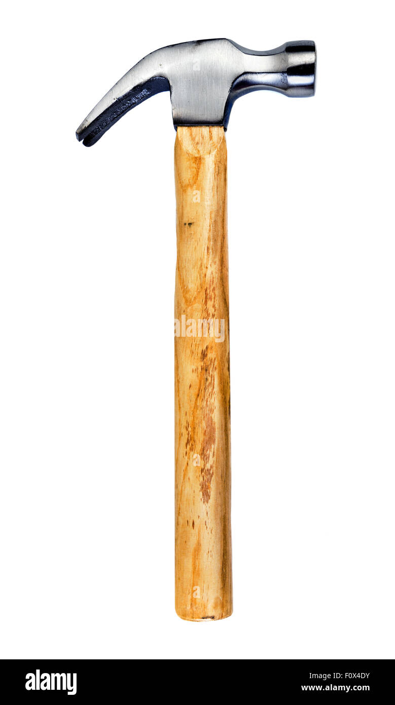 hammer isolated on a white background Stock Photo - Alamy