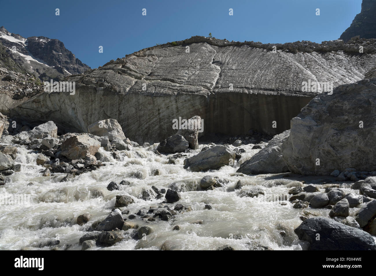Outflow from the glacier hi-res stock photography and images - Alamy