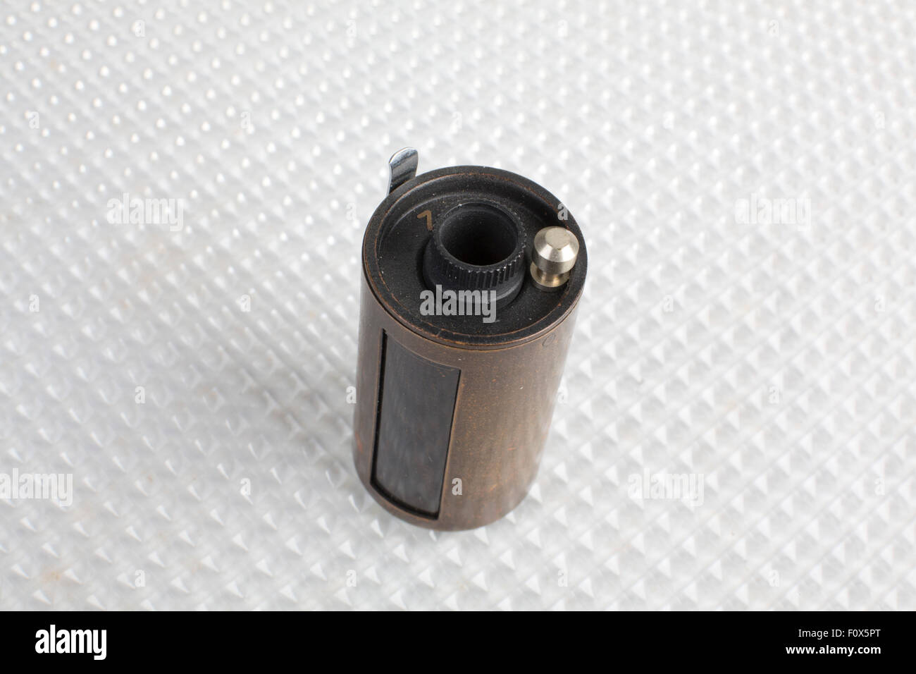 Vintage reloadable 35 mm brass film canister spool by Leica Leitz ...