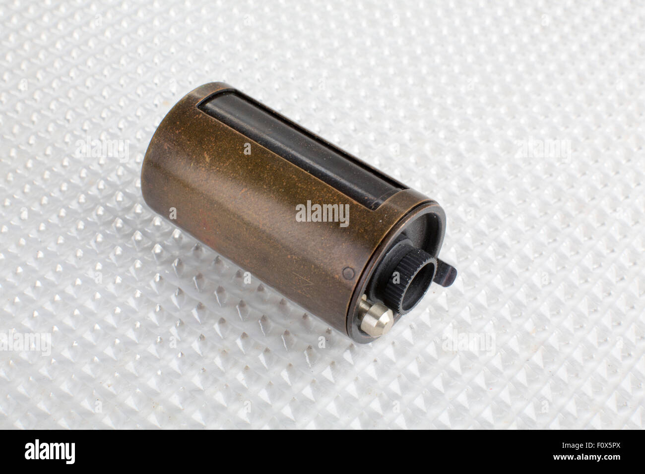 Vintage reloadable 35 mm brass film canister spool by Leica Leitz ...