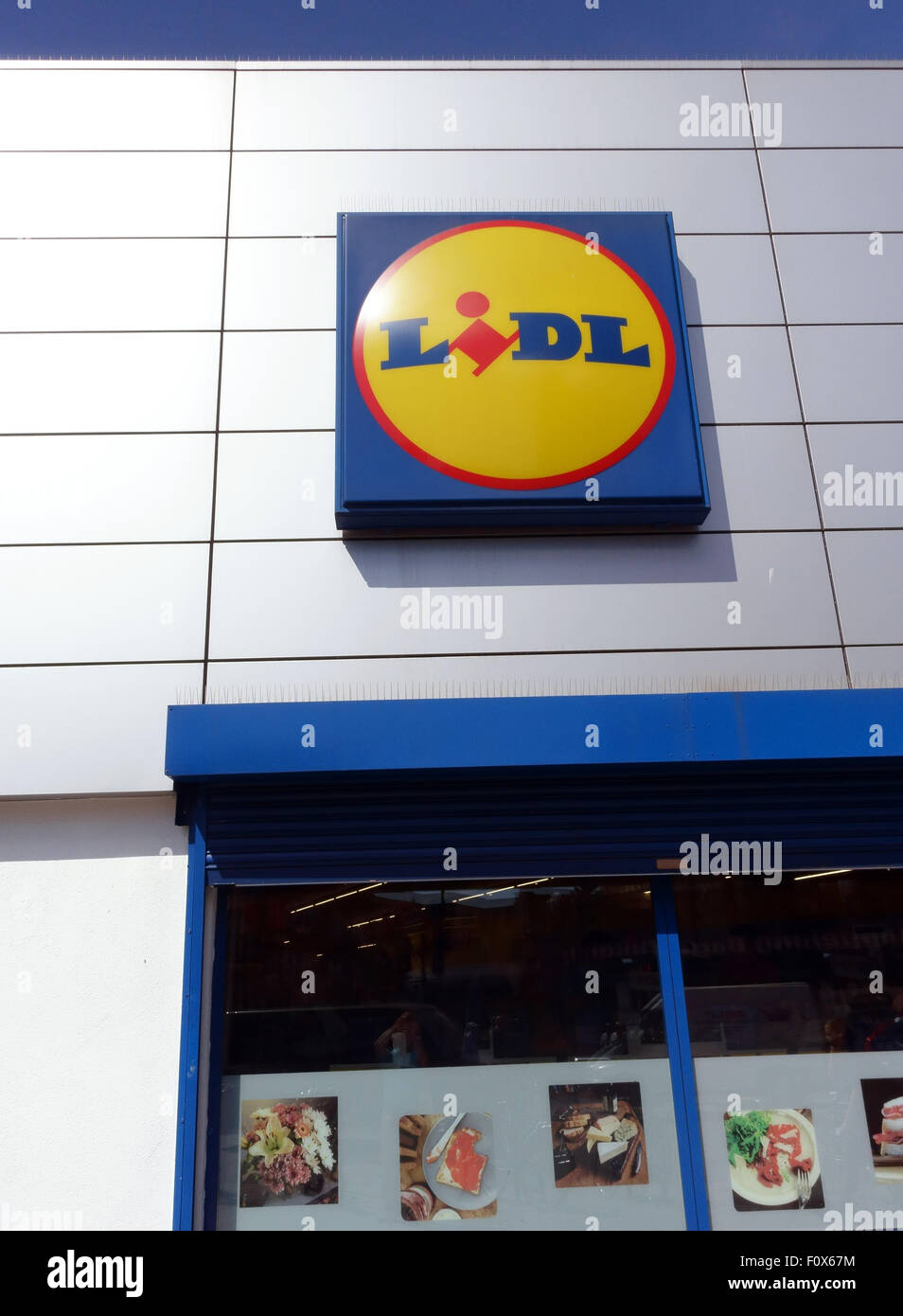 Branch of Lidl supermarkets, London Stock Photo - Alamy