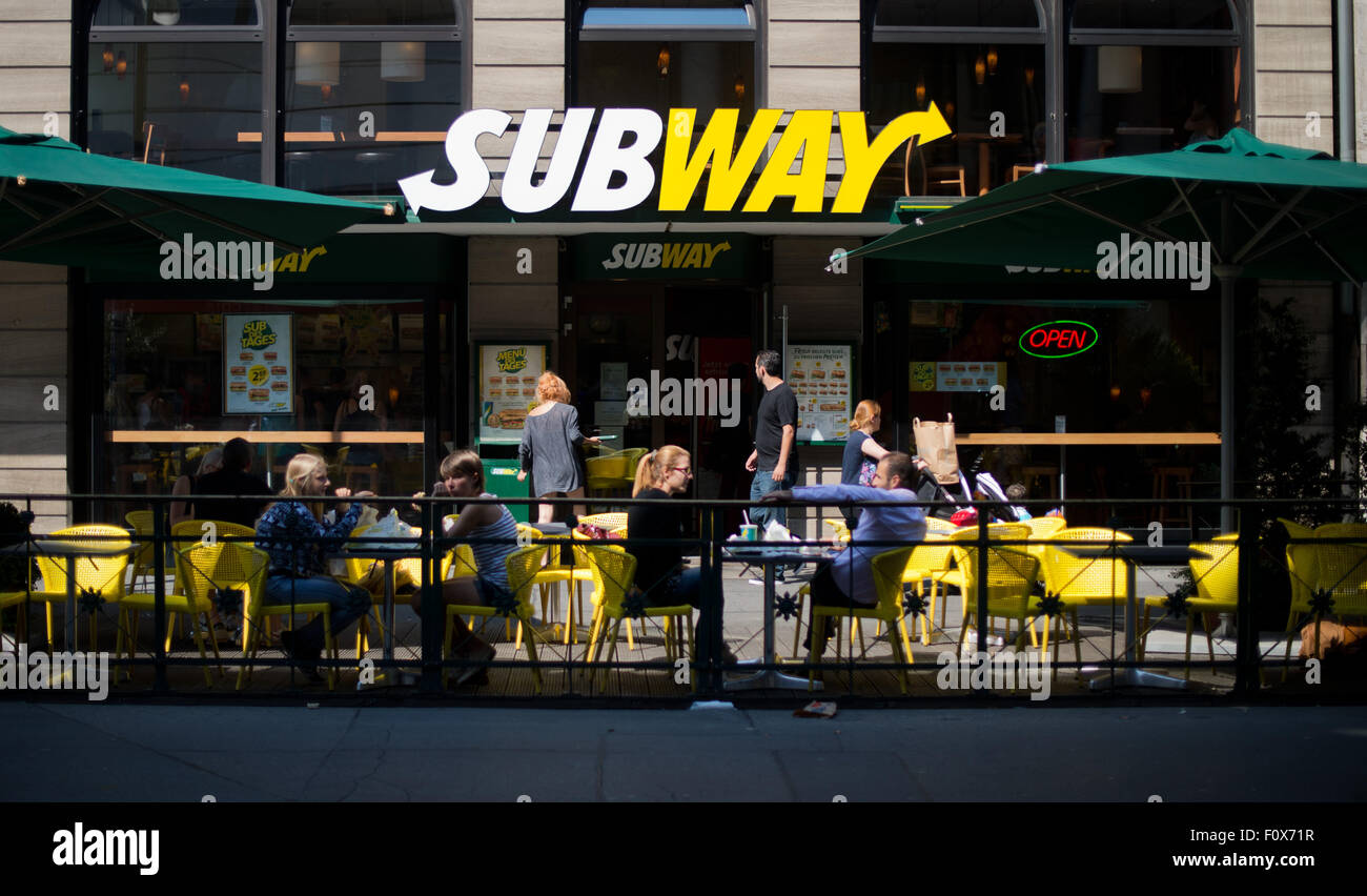Subway sandwich restaurant germany hi-res stock photography and images ...