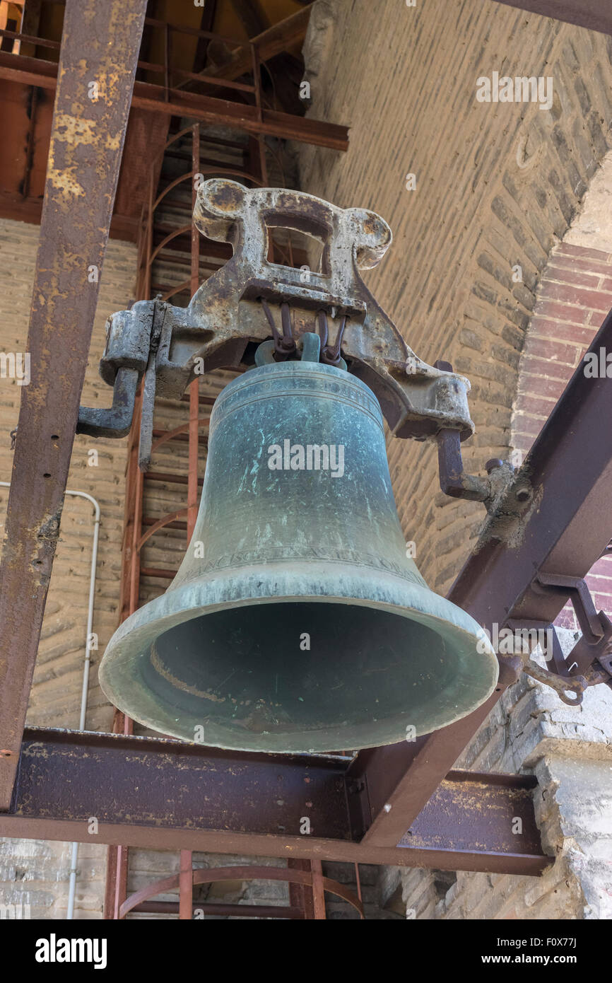 Medieval, old bell in a Christian church, Toledo, Spain Stock Photo - Alamy
