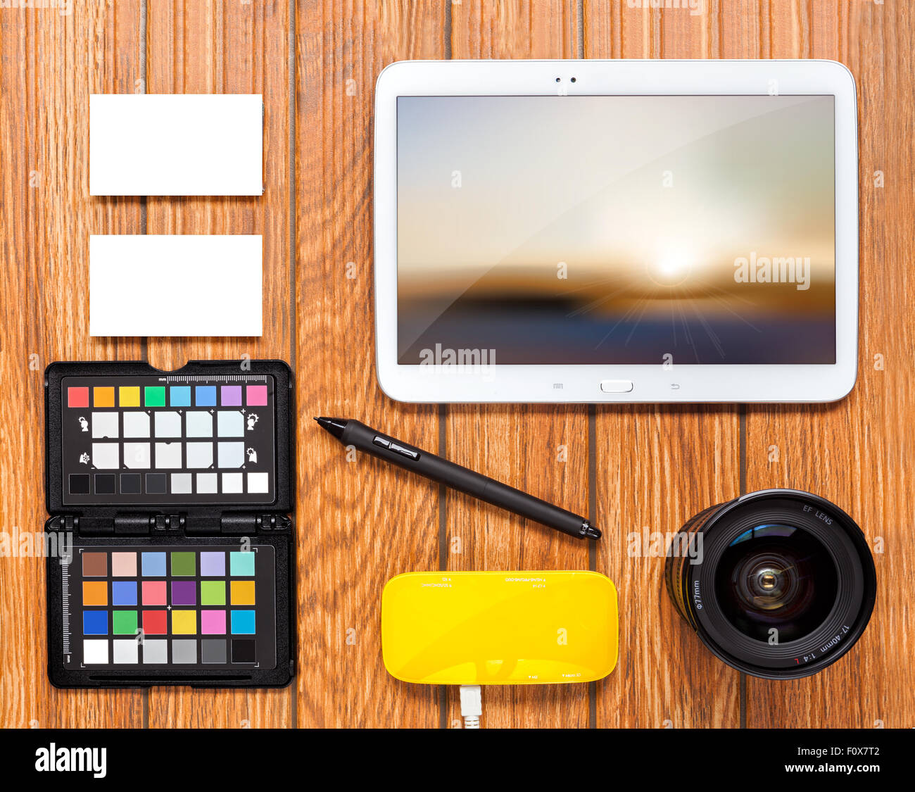 Photographer corporate identity Stock Photo - Alamy