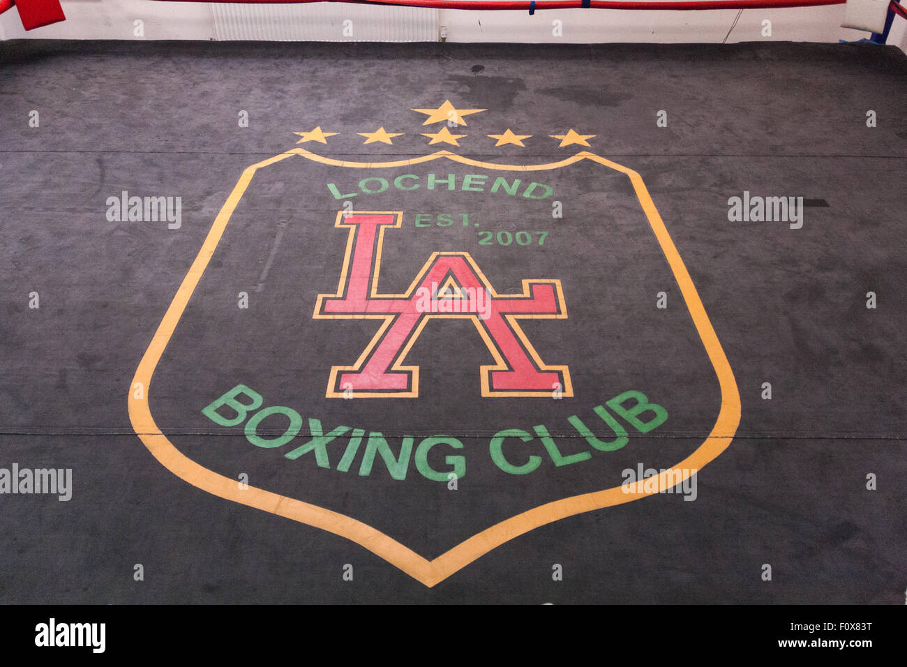 Edinburgh, UK; 22nd August 2015; MGM Scotland Boxing Public Training ...