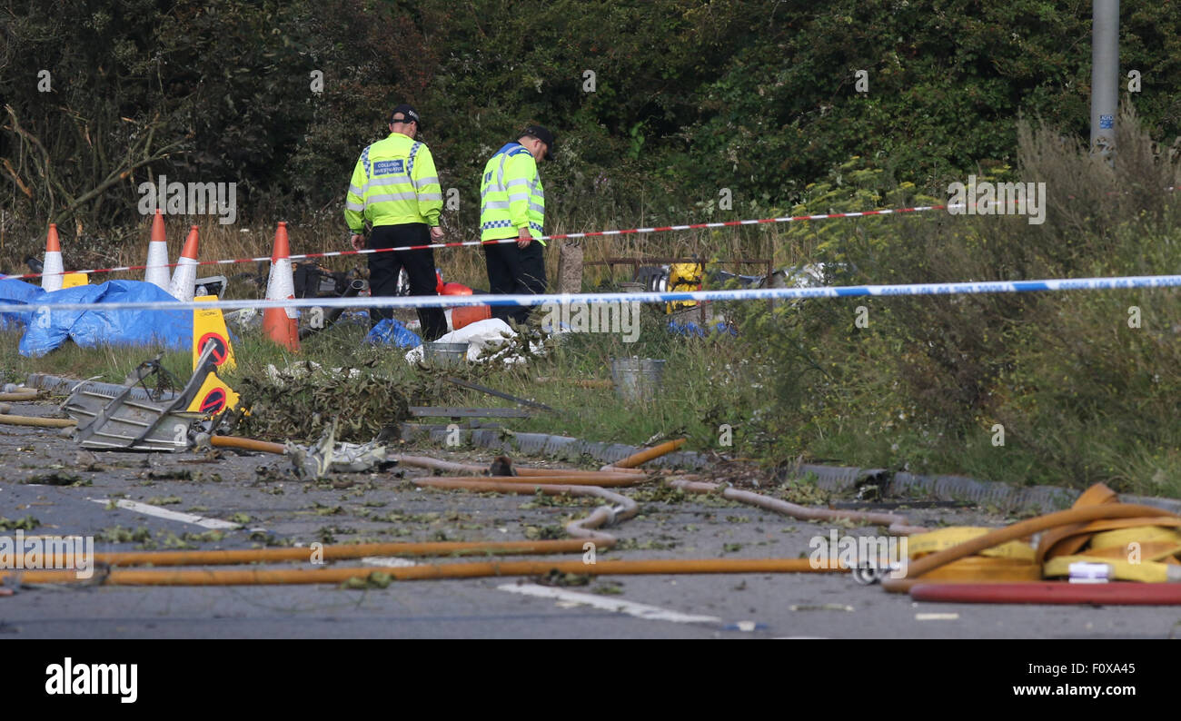 Shoreham Air Crash ,Hawker Hunter, jet, crashed ,Shoreham Airshow ...