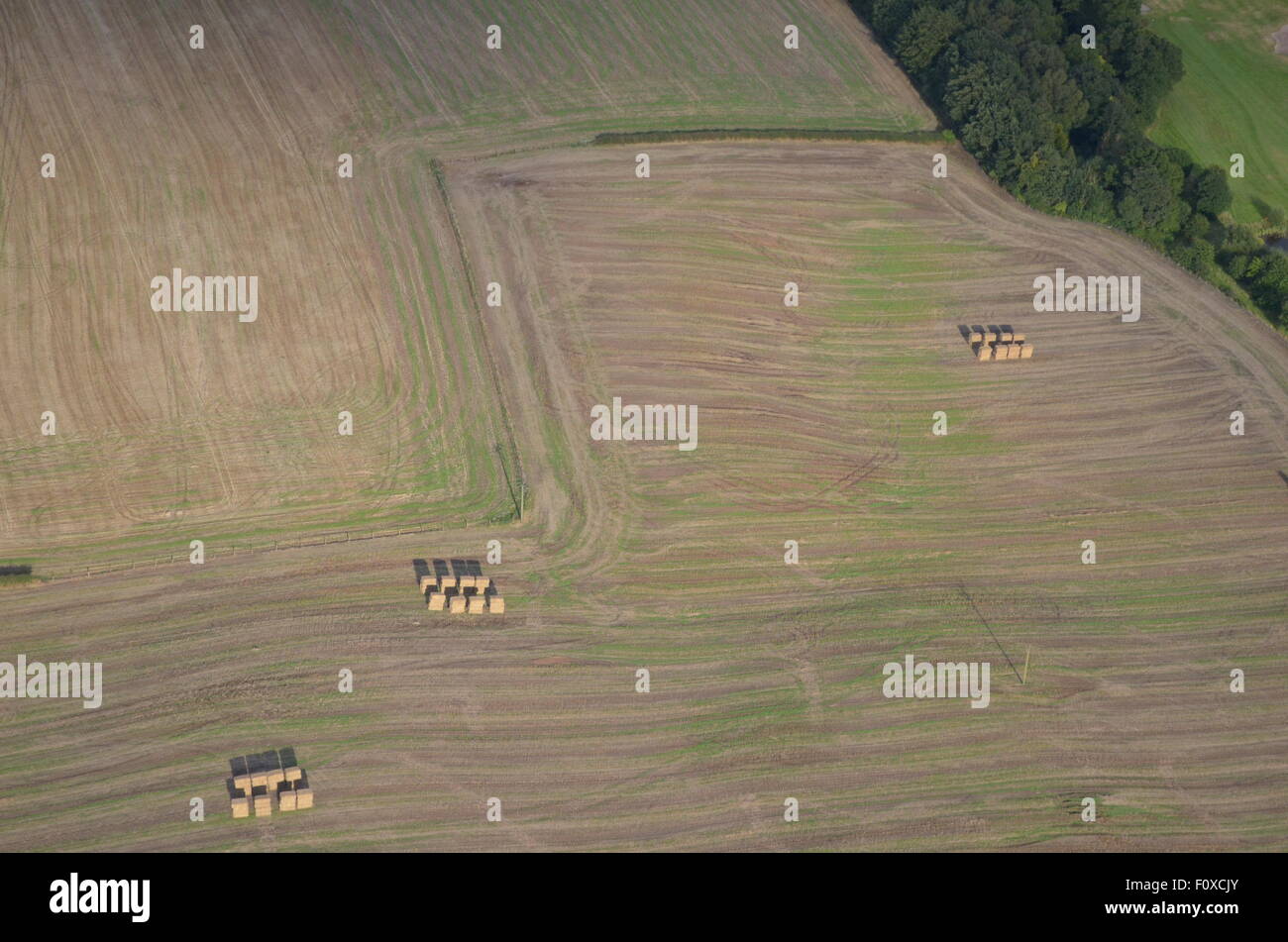 Aerial of English Countryside Stock Photo - Alamy