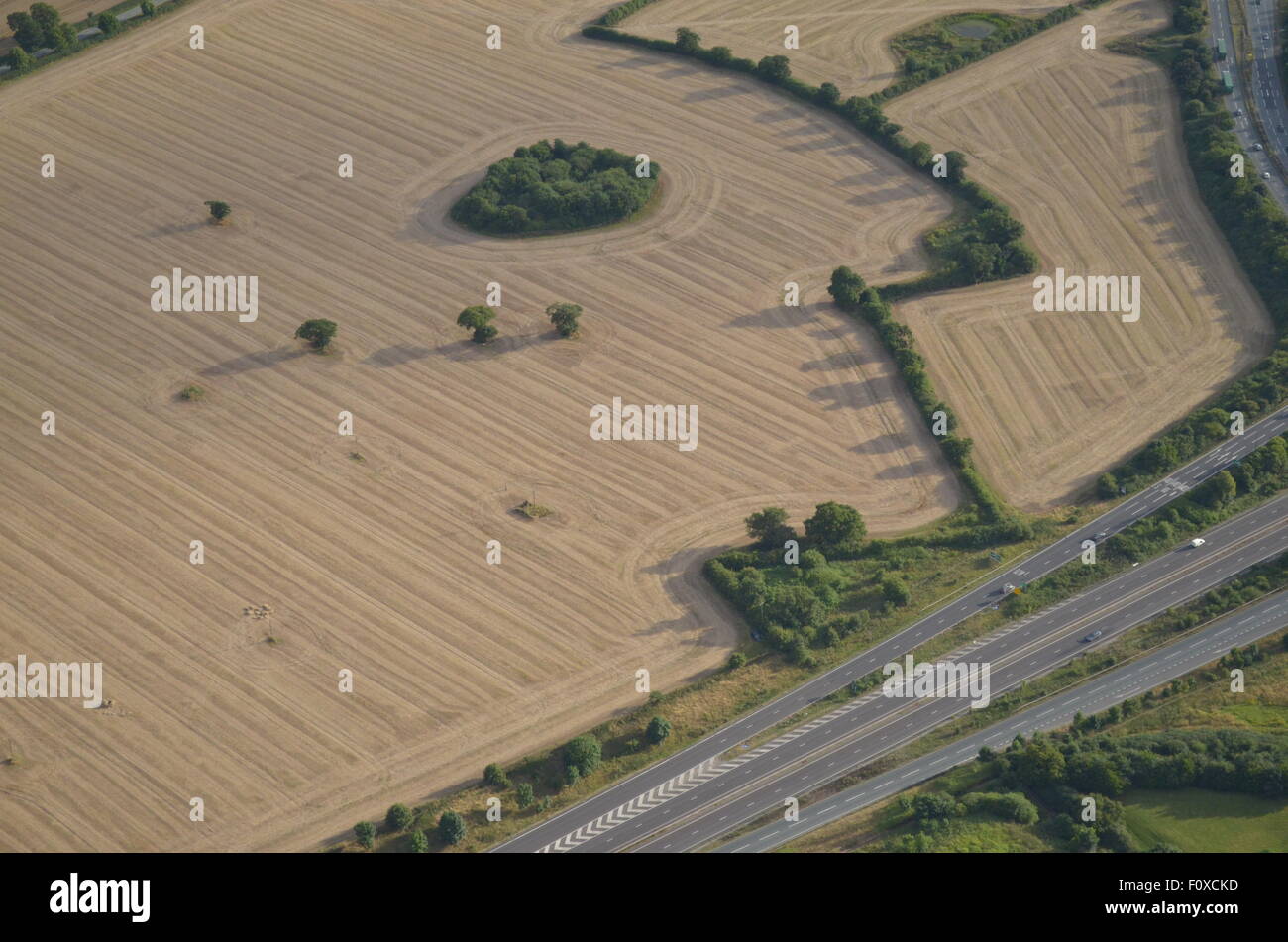 Aerial of English Countryside Stock Photo - Alamy