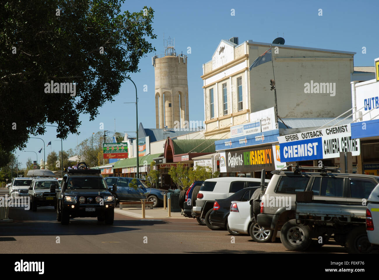 Eagle Street, Longreach, Queensland, Australia Stock Photo - Alamy