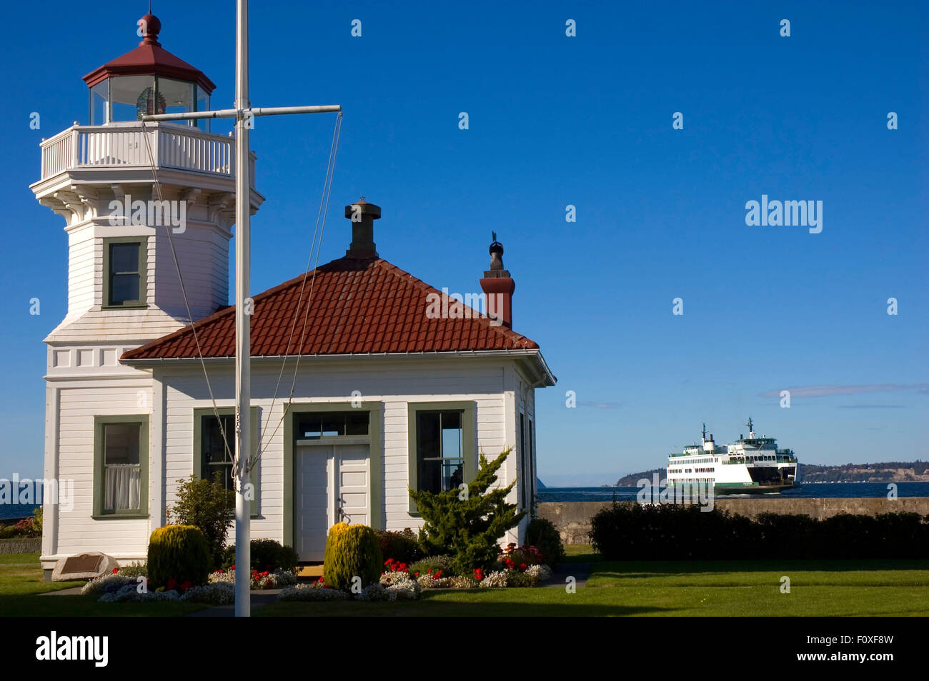 Mukilteo Lighthouse, Mukilteo Lighthouse Park, Mukilteo, Washington ...
