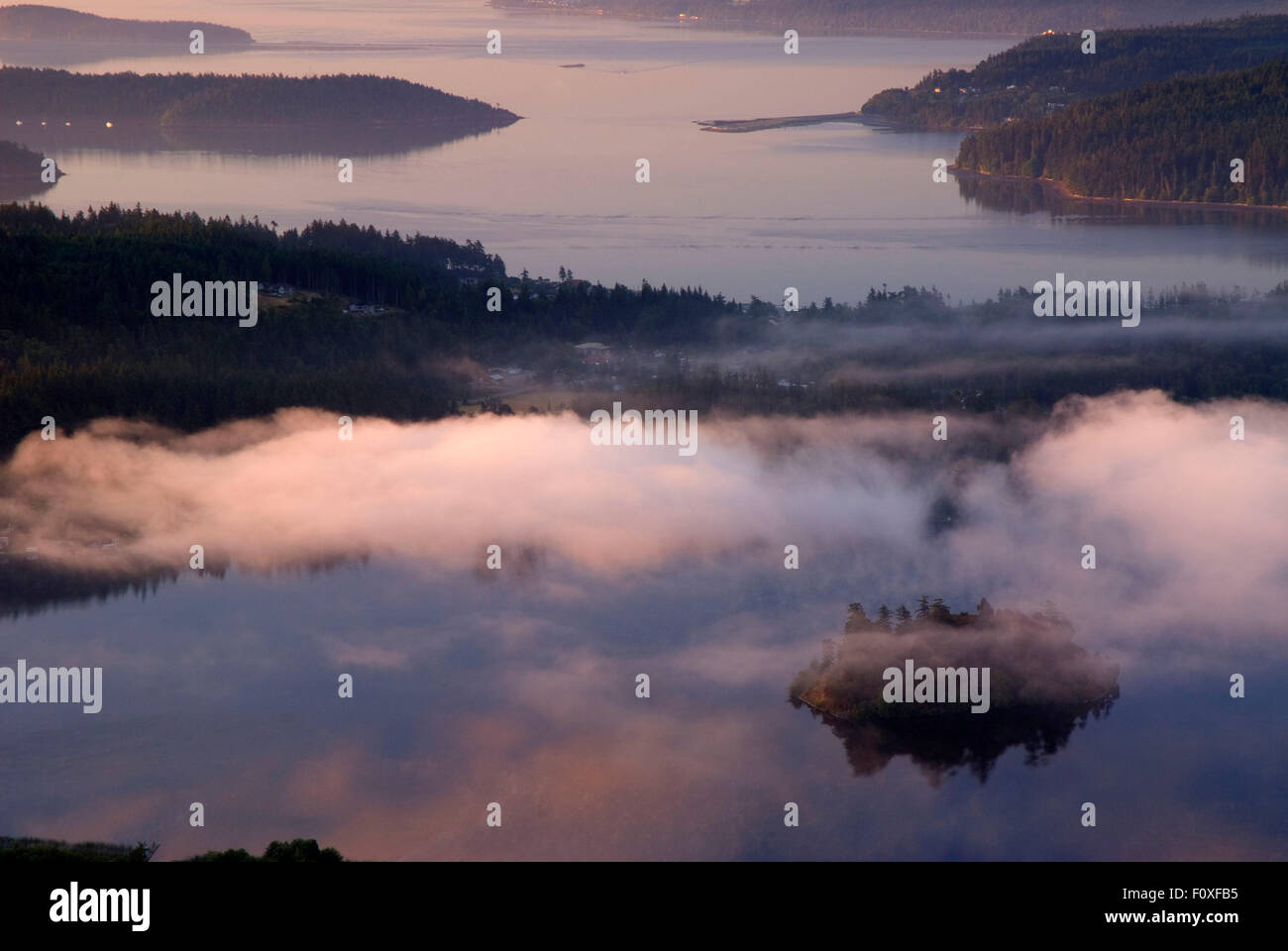 Mt Erie view, Mt Erie Park, Anacortes, Washington Stock Photo - Alamy