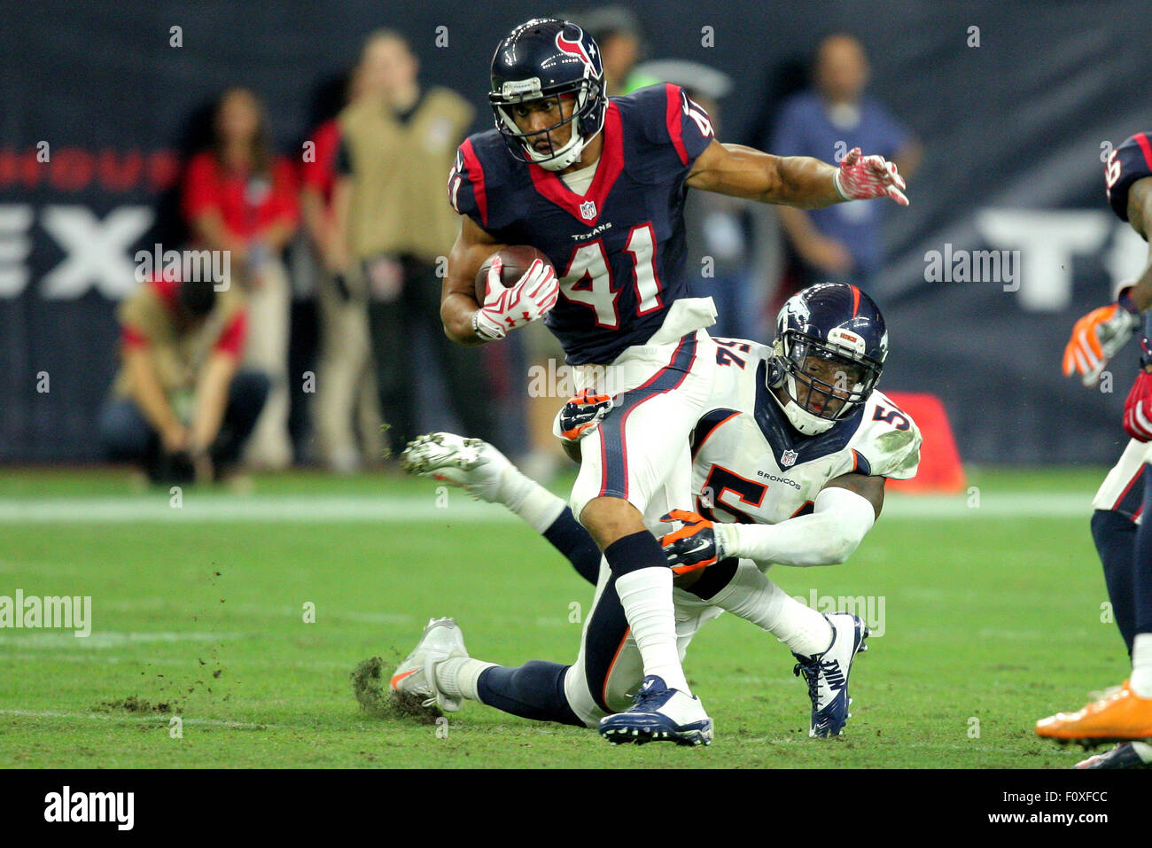 Houston, TX, USA. 22nd Aug, 2015. Houston Texans running back Jonathan ...