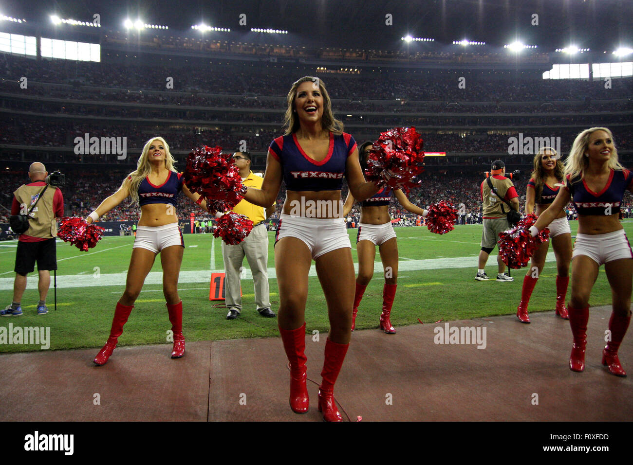 Houston, TX, USA. 22nd Aug, 2015. A group of Houston Texans ...