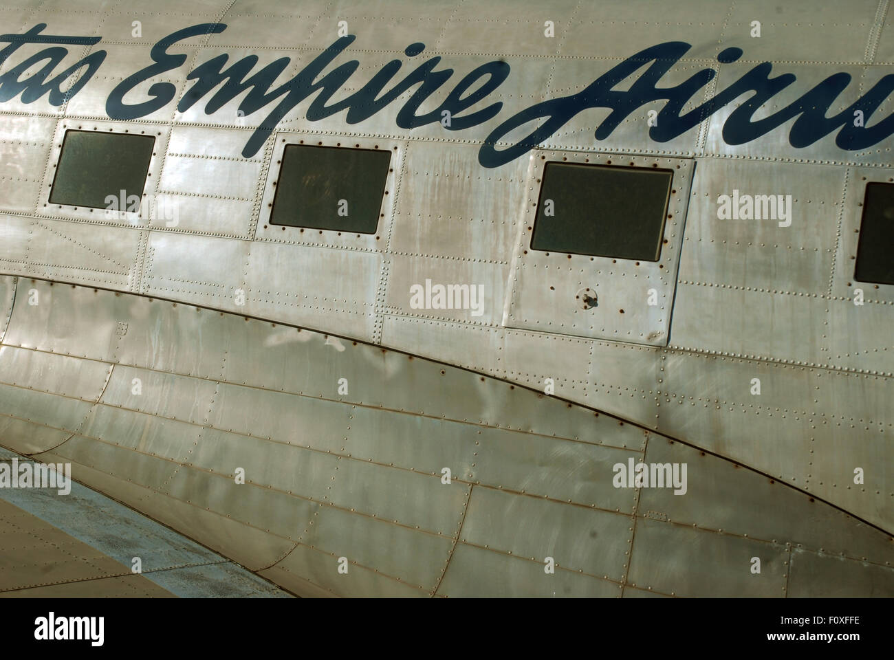 Douglas DC3 aircraft at Qantas Founders Museum, Longreach, Queensland ...