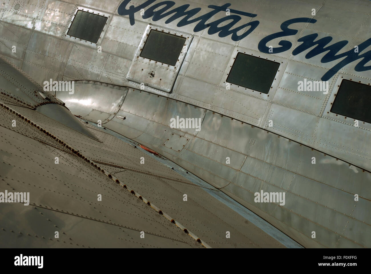 Douglas DC3 aircraft at Qantas Founders Museum, Longreach, Queensland ...