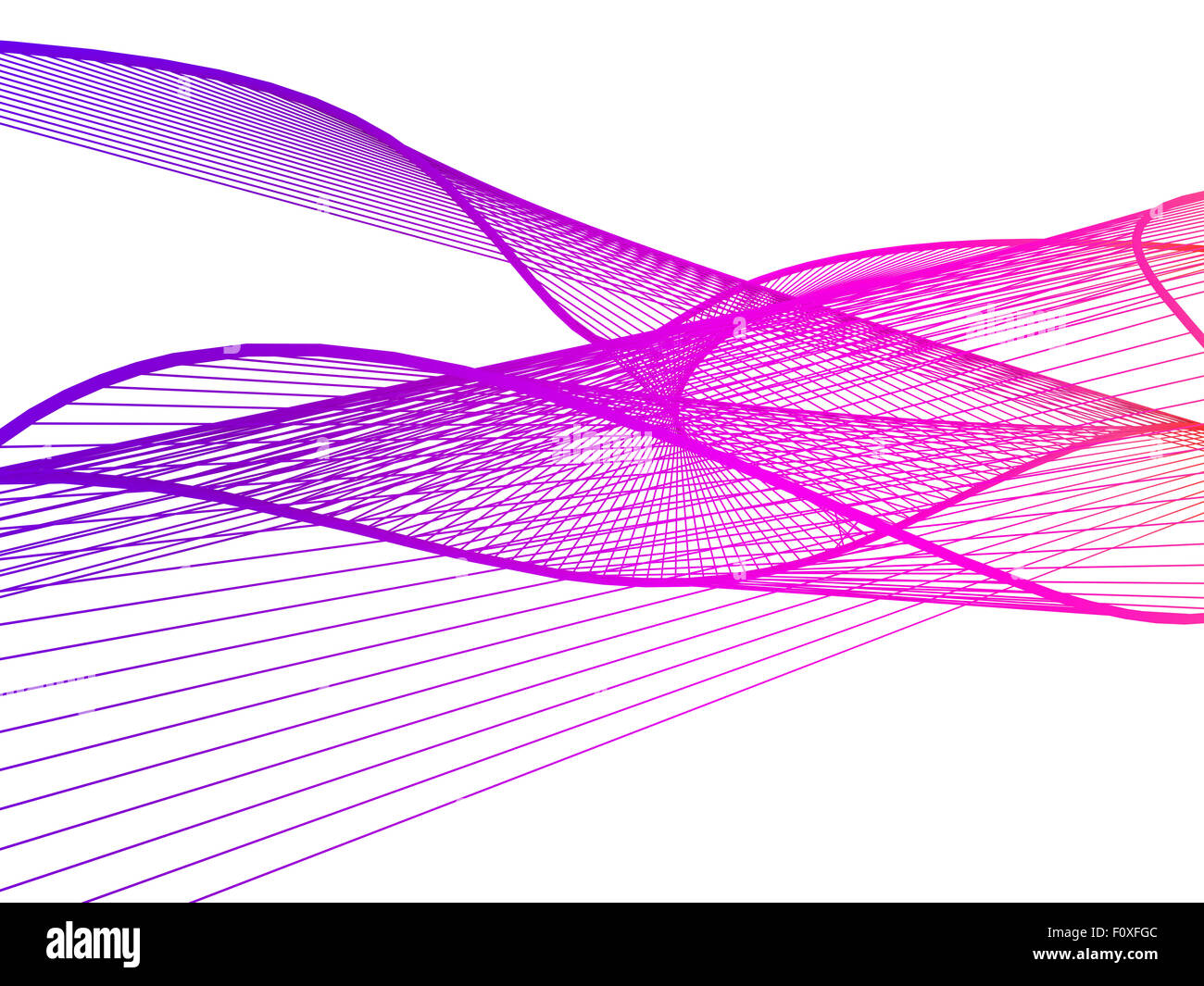 Dynamic and Bright Linear Spiral with Colorful Gradient Stock Photo - Alamy