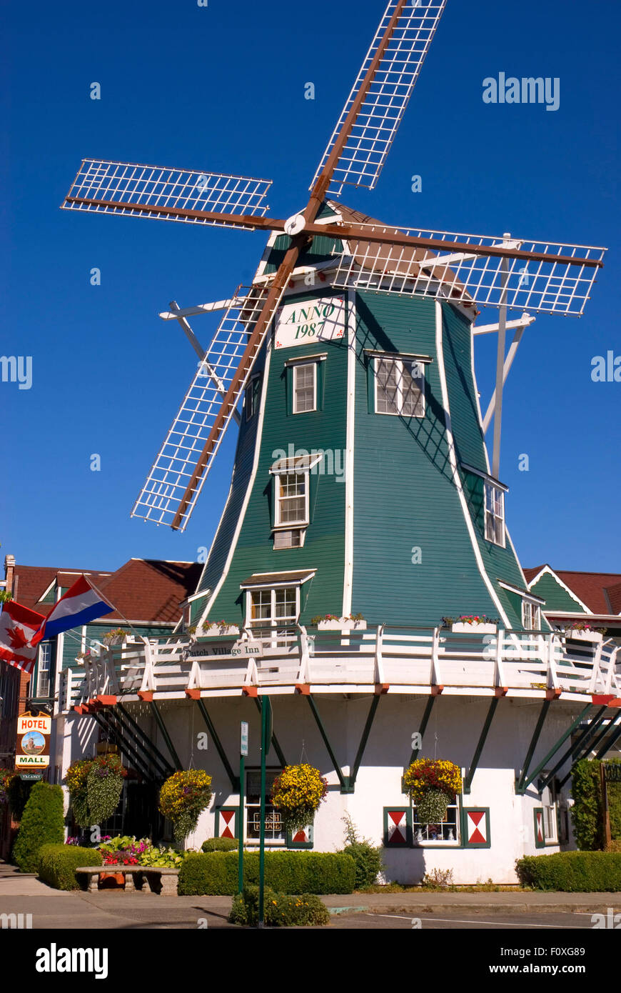 Windmill, Lynden, Washington Stock Photo - Alamy