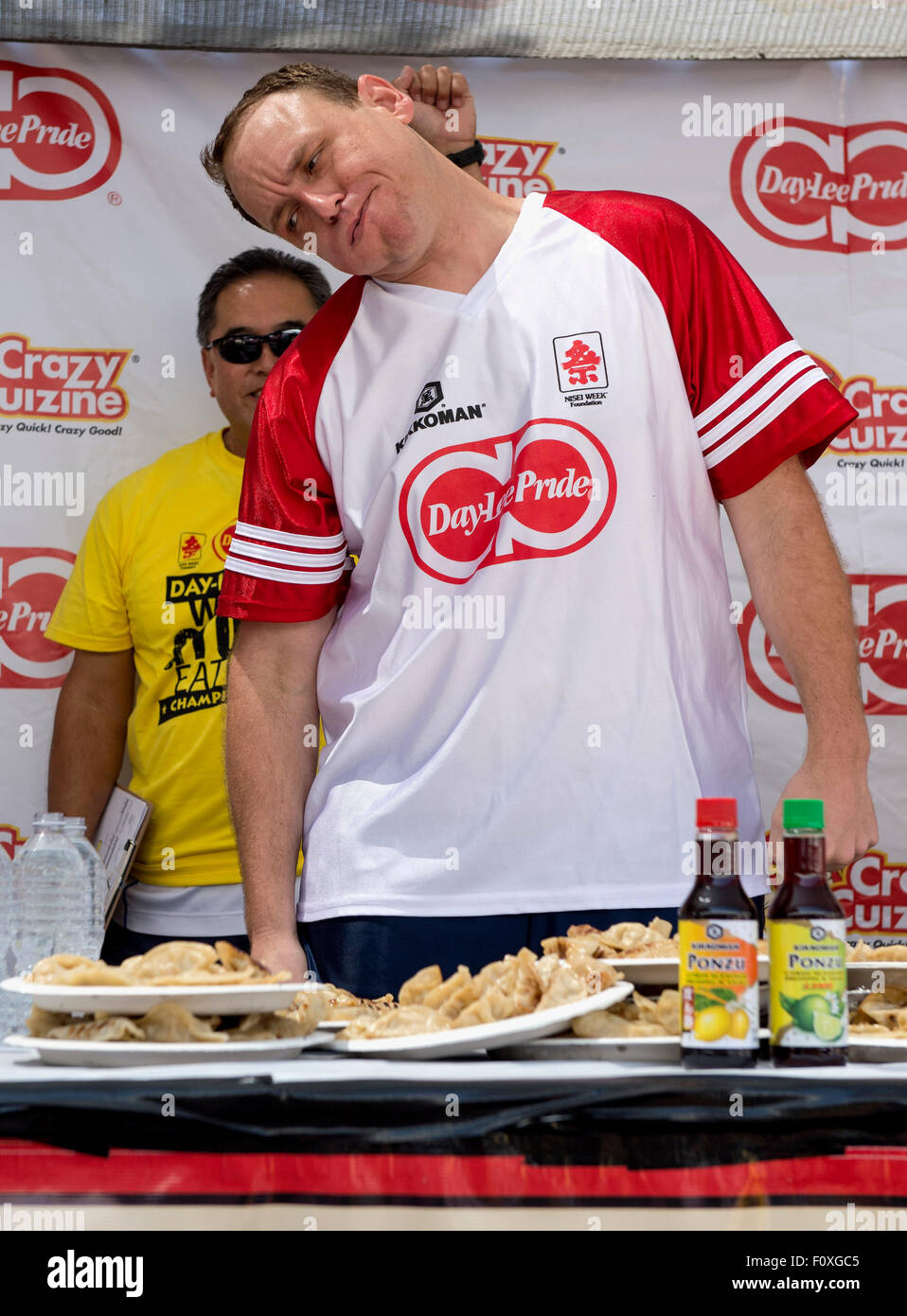 Los Angeles, California, USA. 22nd Aug, 2015. JOEY CHESTNUT, number two ...